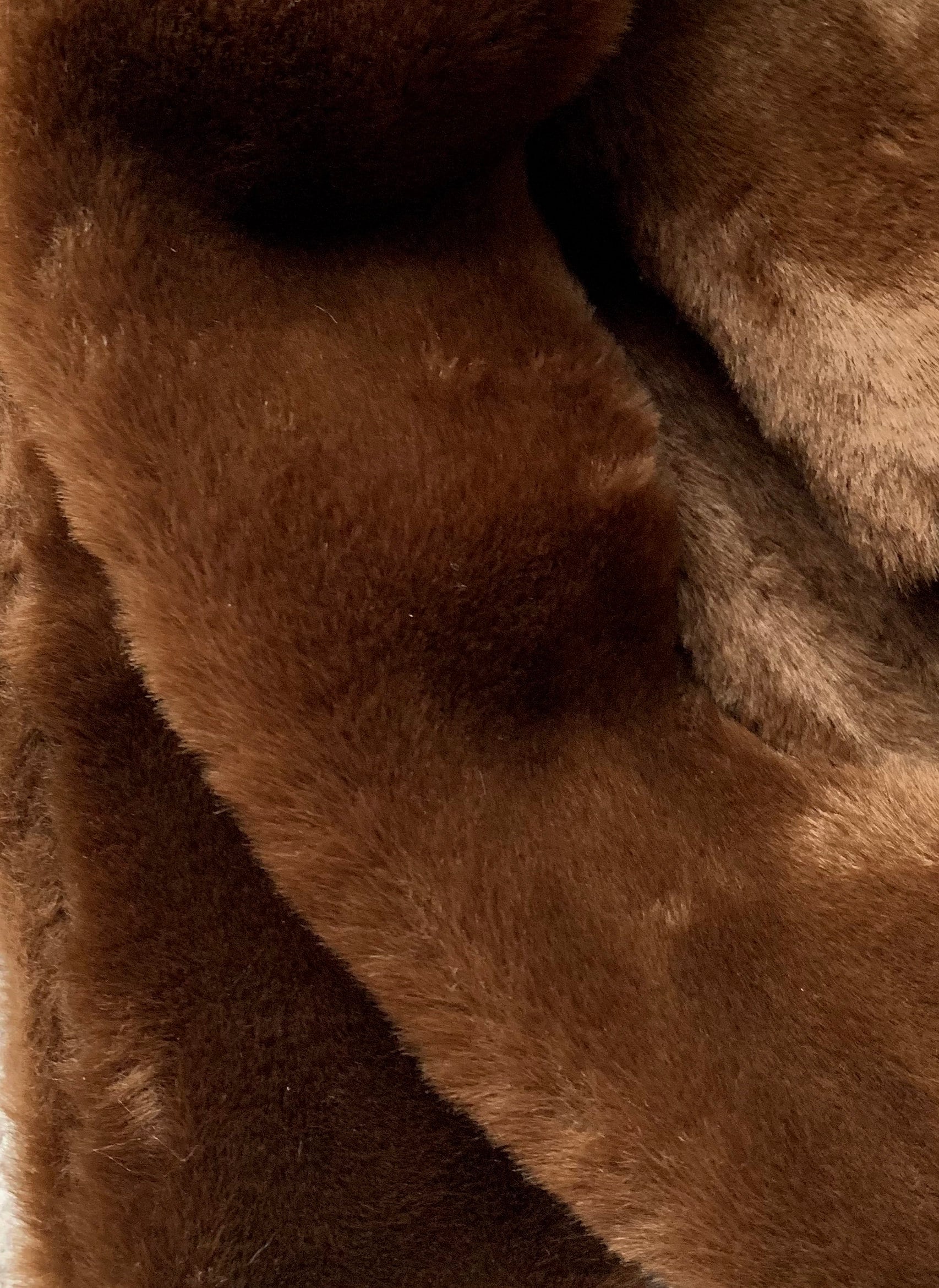 Beaver Faux Fur Scarf Faux Fur Boa Winter Scarf Accessory - Etsy