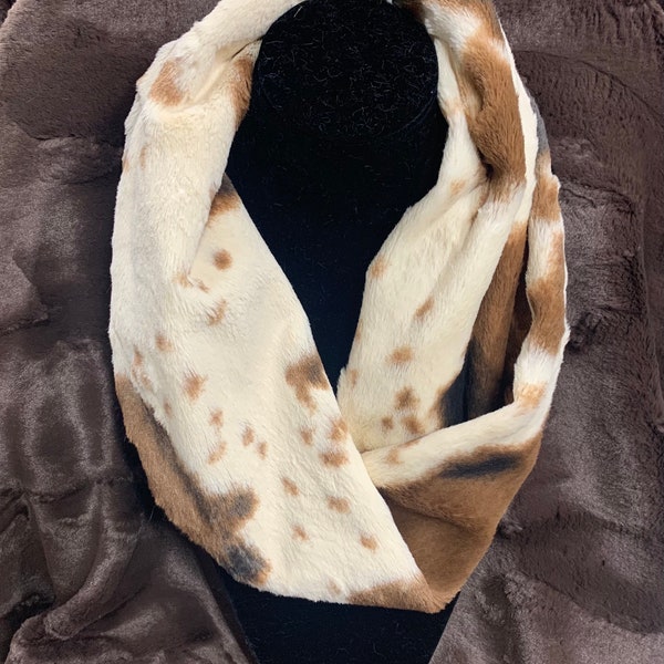 Faux Fur Cow Print Fabric - Etsy