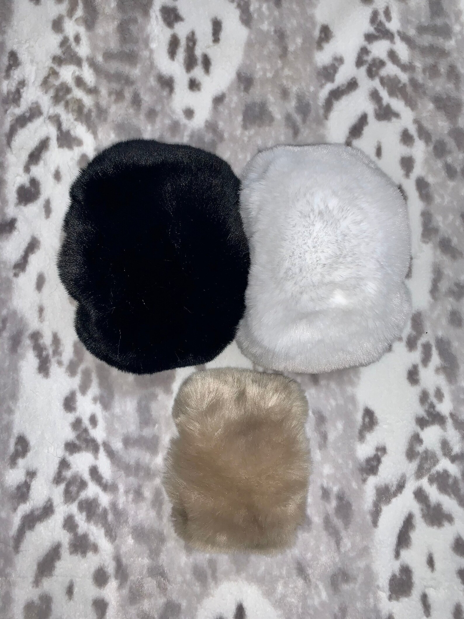 Faux Fur Wrist Cuffs - Etsy