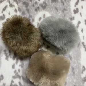 Faux Fur Wrist Cuffs - Etsy