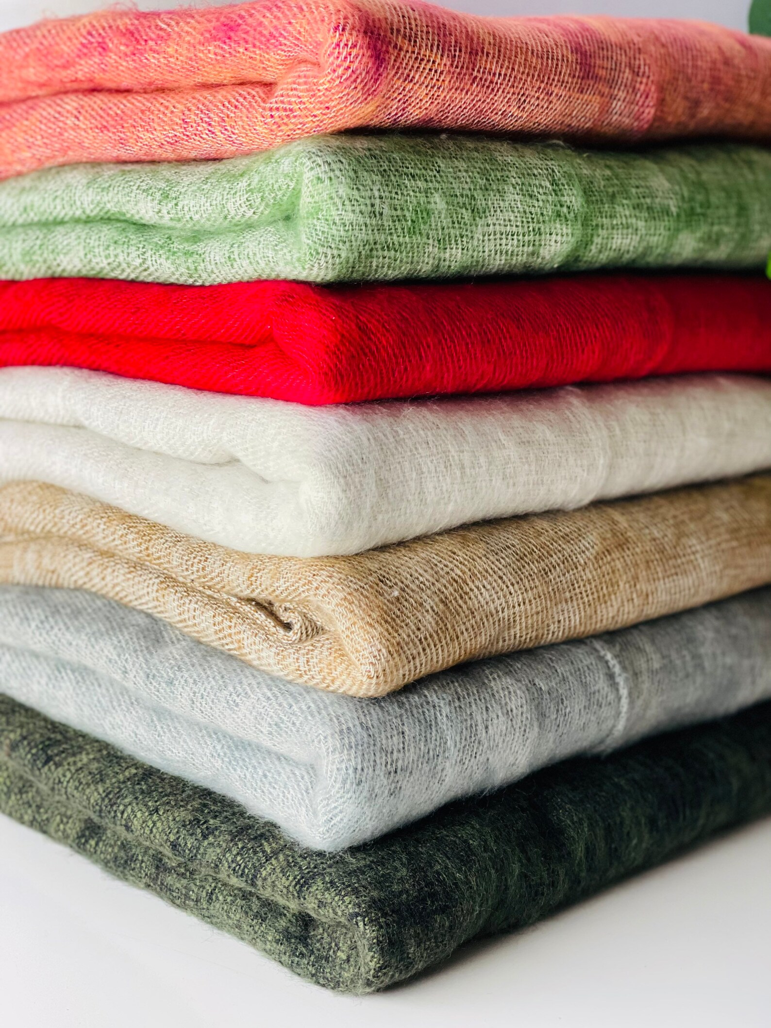 Handmade Yak Wool Shawl Yak Scarf Beautiful Natural Plain Yak - Etsy UK