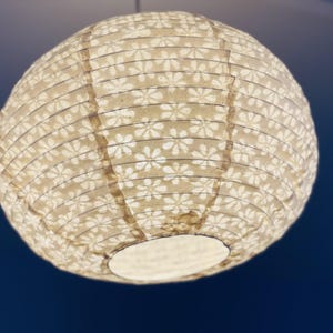 Handmade Paper Lamp Shades / Living Room Decorator Lamp Shade / Study ...