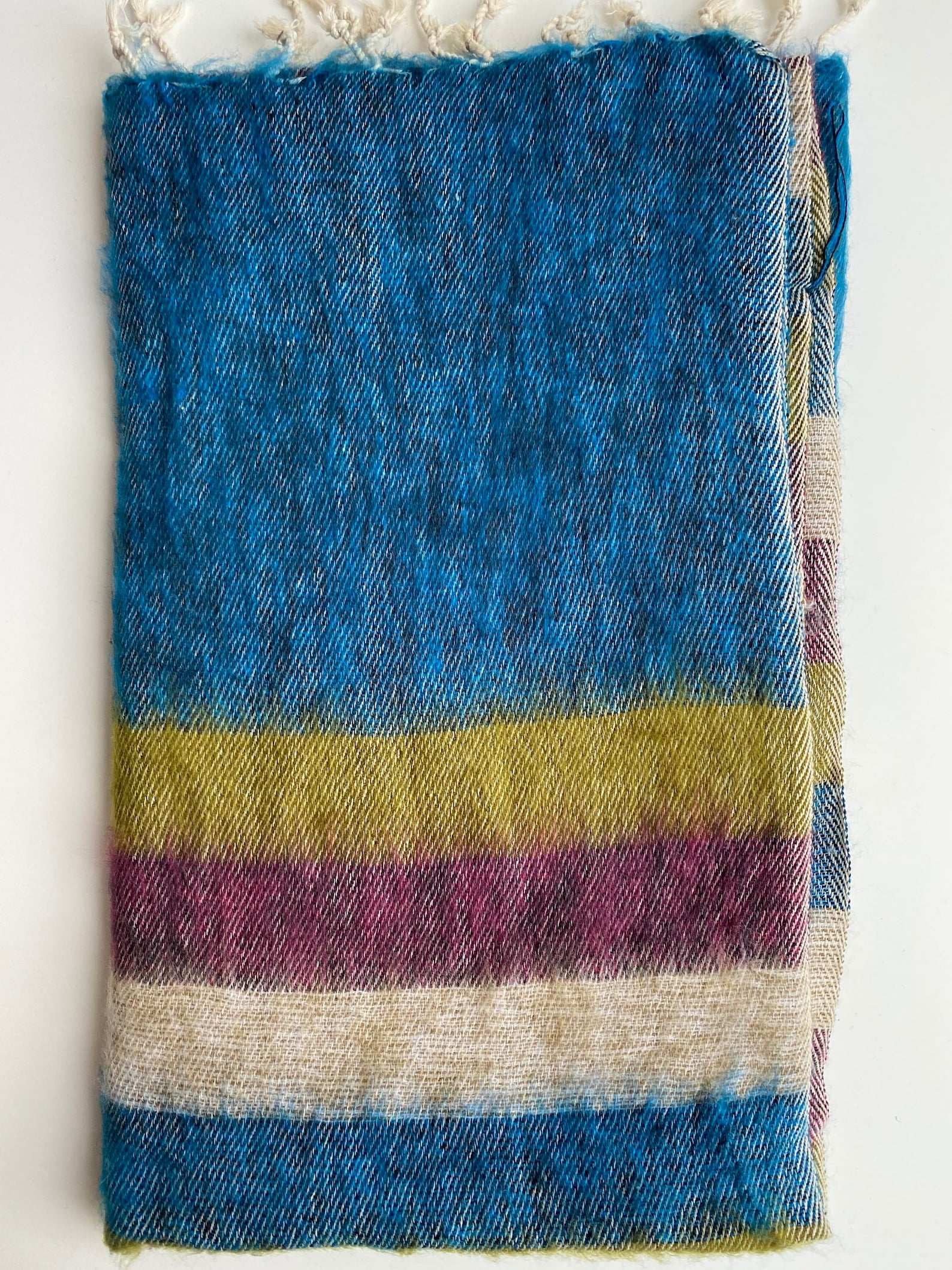 Handmade Yak wool shawl yak scarf Beautiful Natural Plain Yak | Etsy