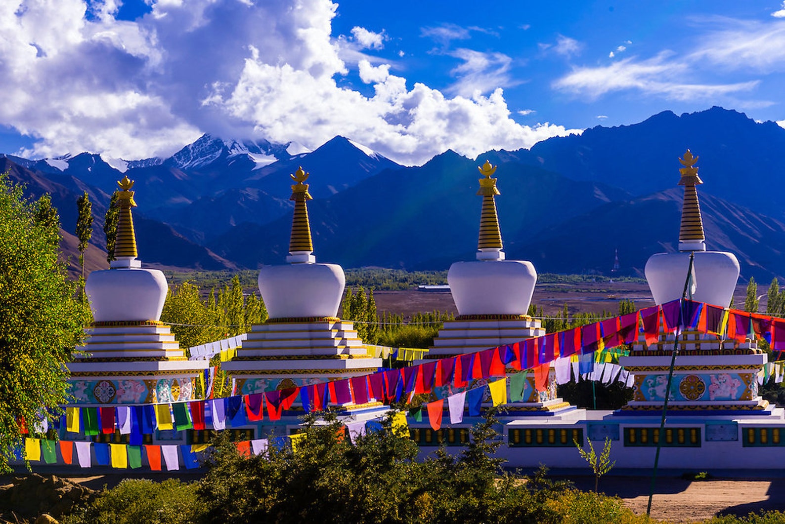 Small / Medium / Large Tibetan Lungta Prayer Flags / | Etsy