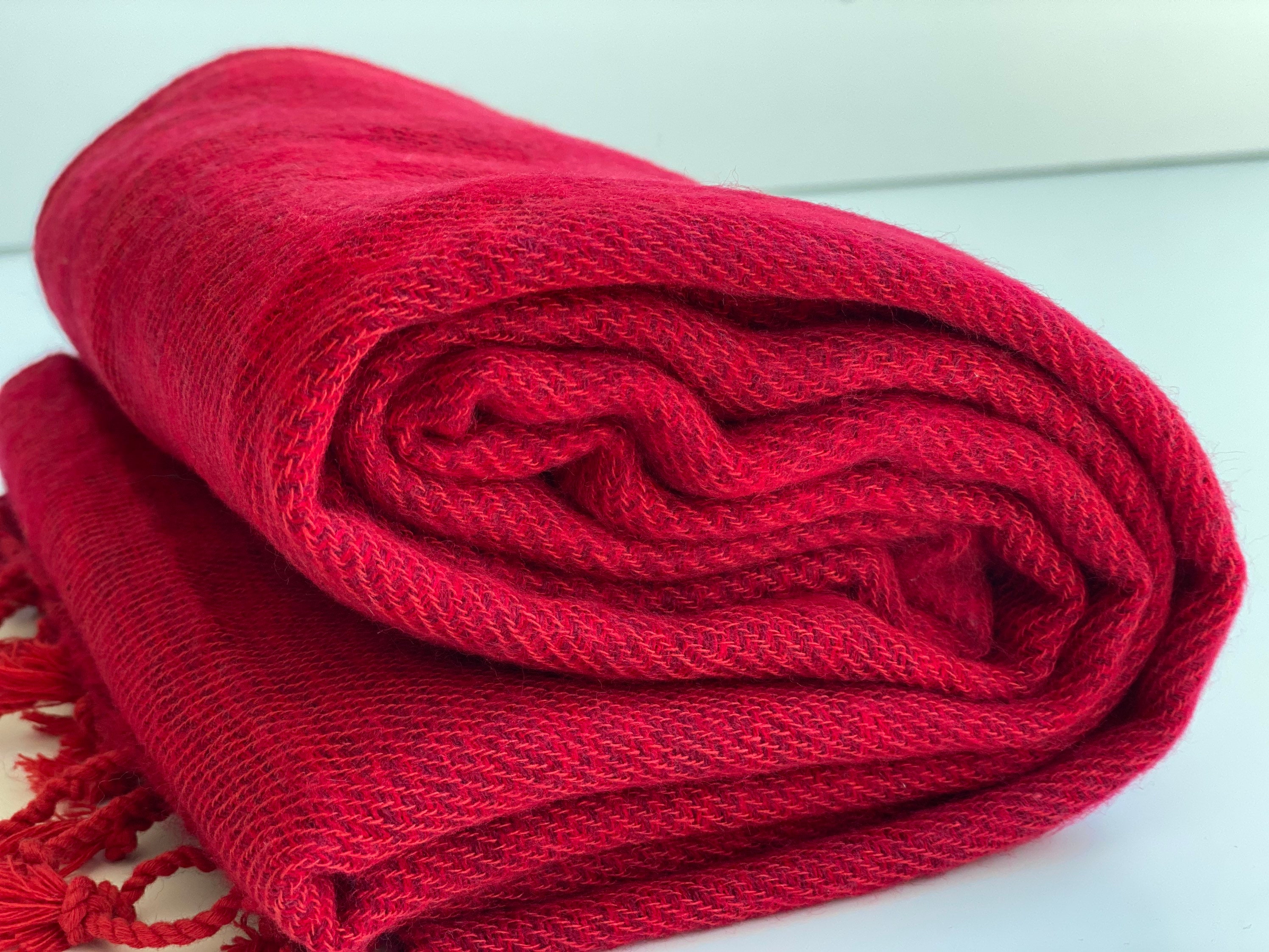 Yak wool shawl yak scarf Beautiful Natural Plain Yak Stole | Etsy