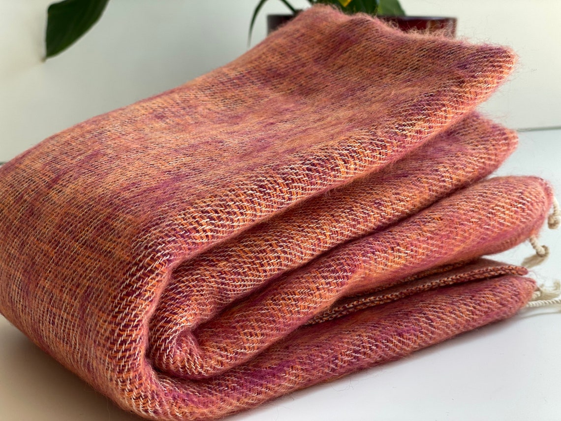 Handmade Yak Wool Shawl Yak Scarf Beautiful Natural Plain Yak | Etsy UK