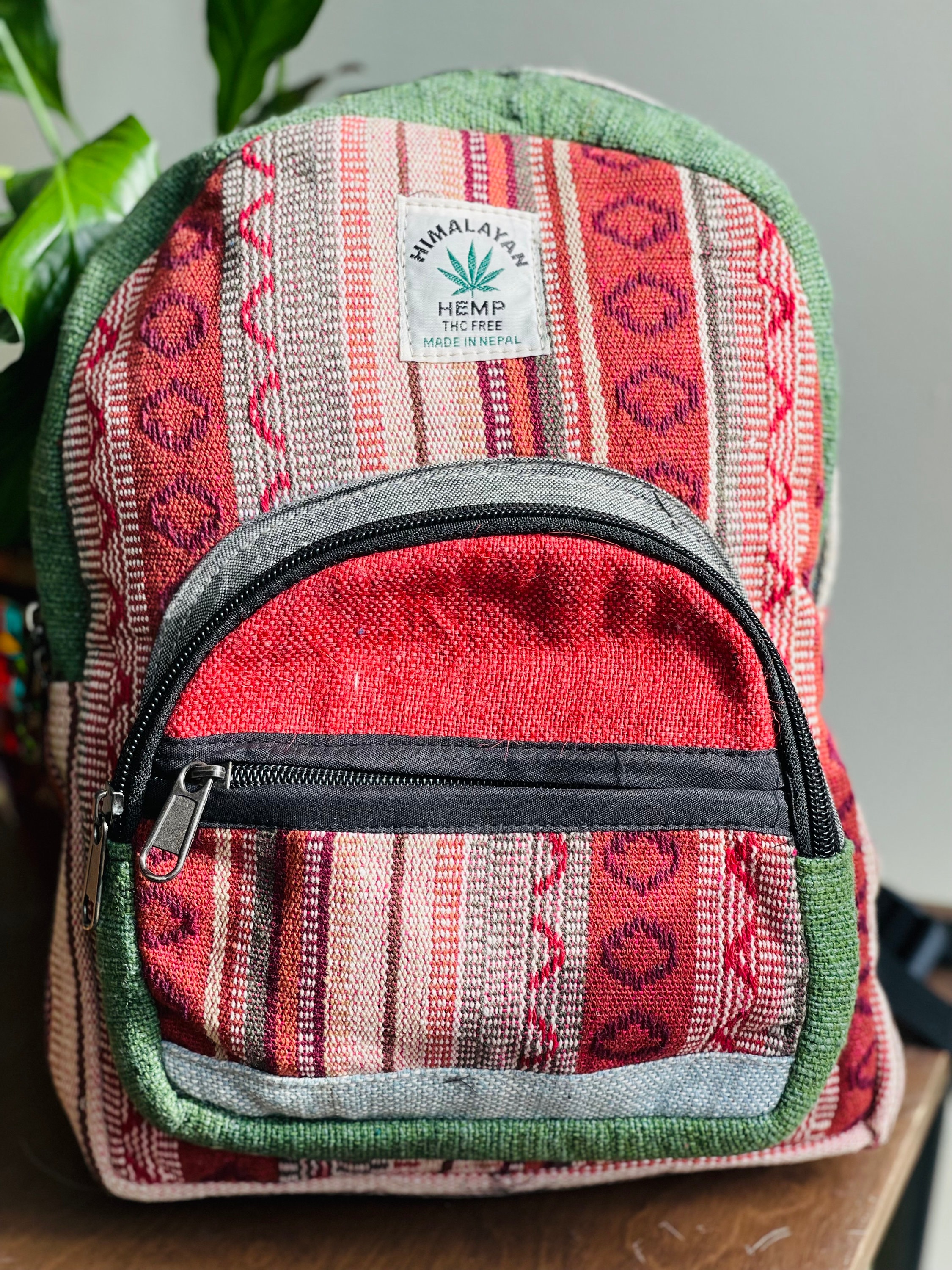 Handmade Hemp Backpack - Natural Colours | Organic, Vegan & Ethical ...
