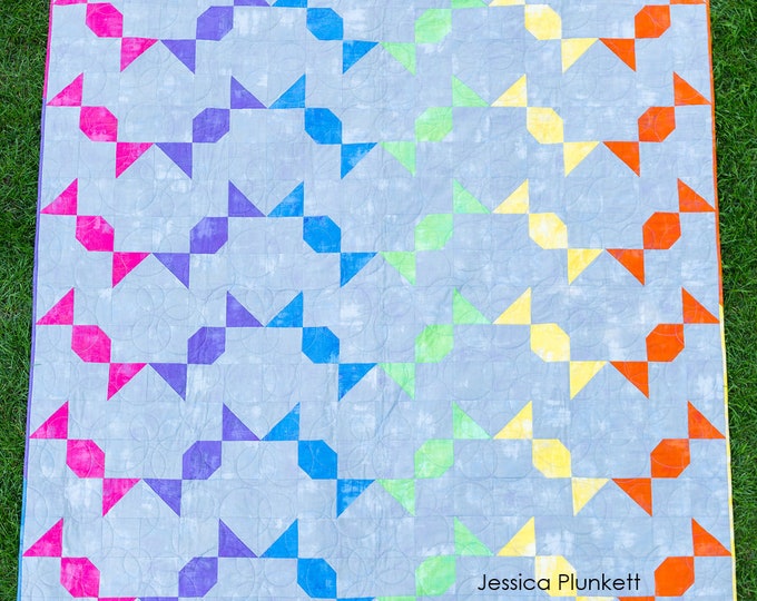 Candy Wrapper Delight PDF Quilt Pattern Beginner Friendly Quilt Pattern ...