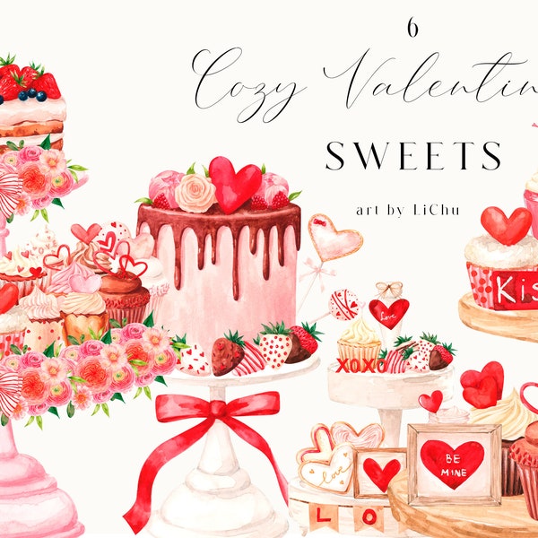 Valentine Clip Art - Etsy