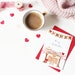 Watercolor Valentines Day House Clipart Cottages Logo Cute Housewarming ...