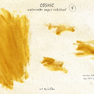 Watercolor Celestial Clipart Stars Moon Phases Planet Wildflower ...