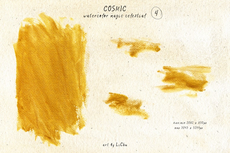 Watercolor Celestial Clipart Stars Moon Phases Planet - Etsy