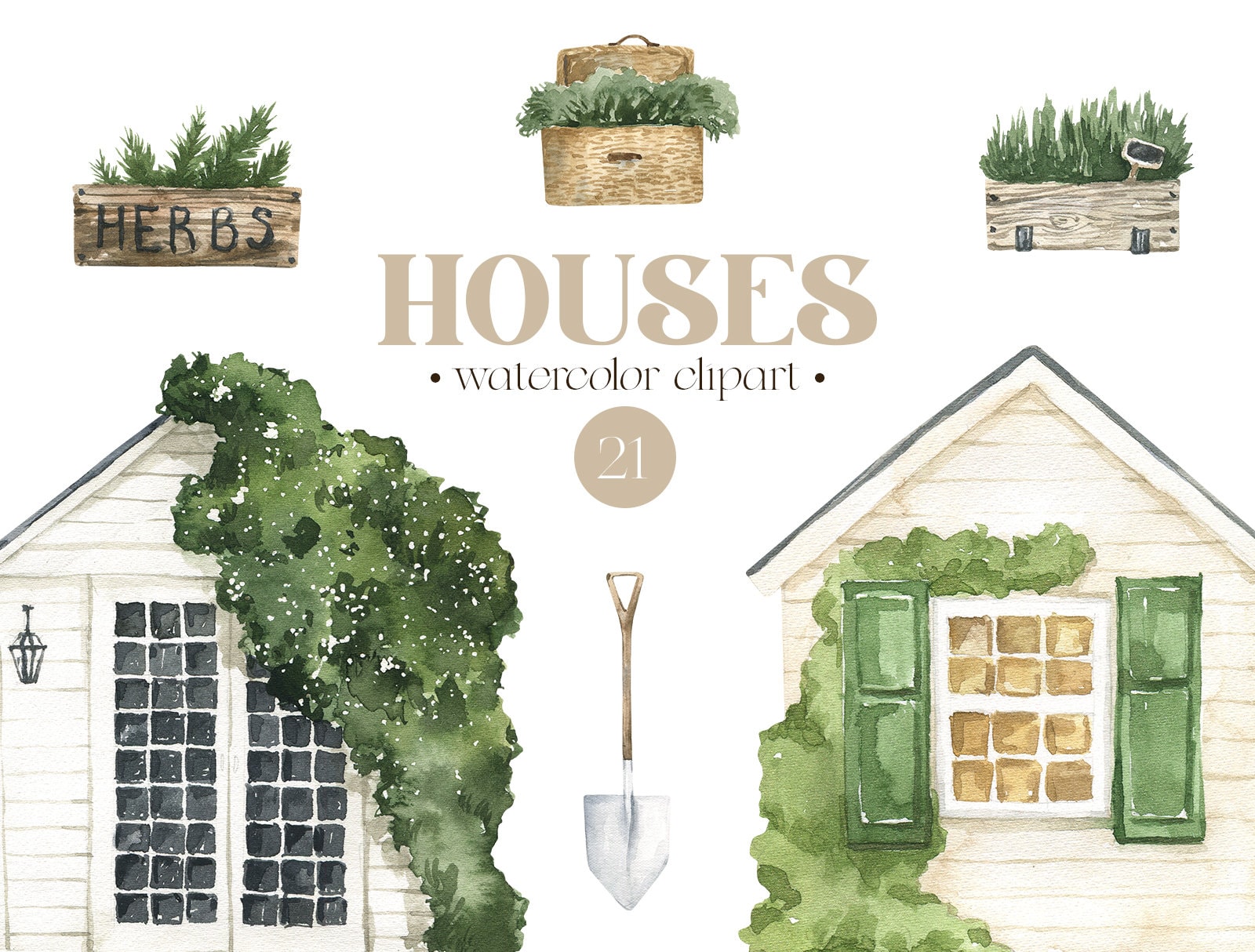 House Logos Clip Art