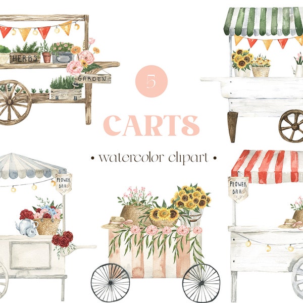 Flower Cart - Etsy