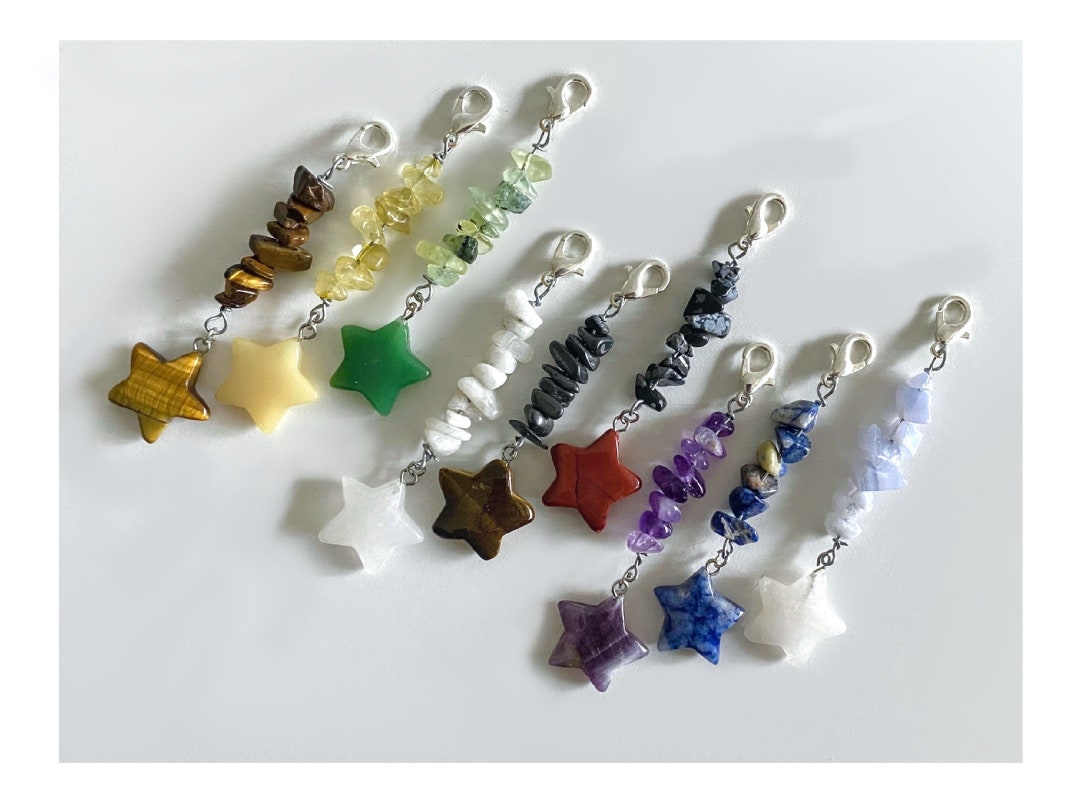 Star Crystal Bag Clips - Star / Astrology / Stones / Gifts - Etsy