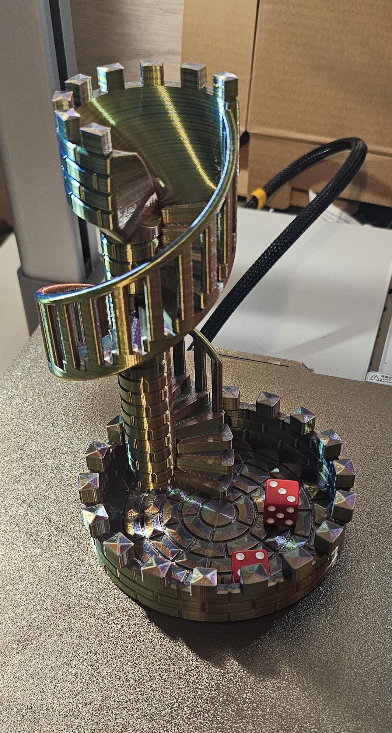 3D Staircase Dice Thrower - Etsy