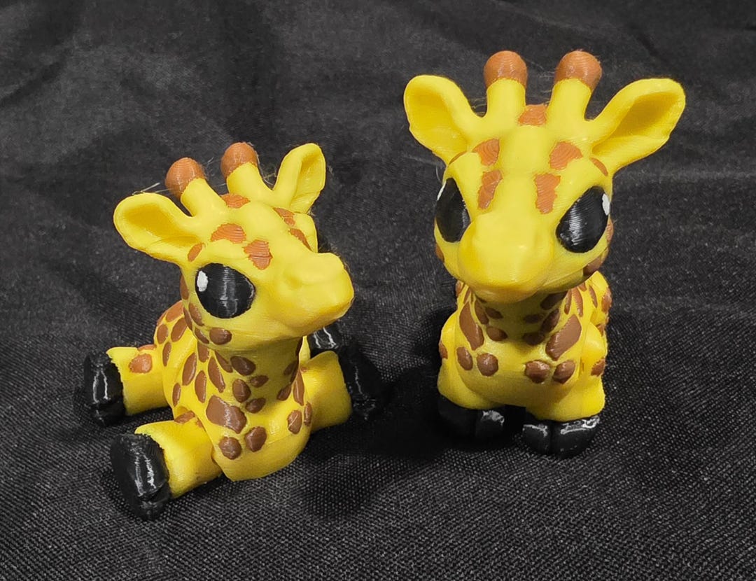 3D Articulated Giraffe - Etsy