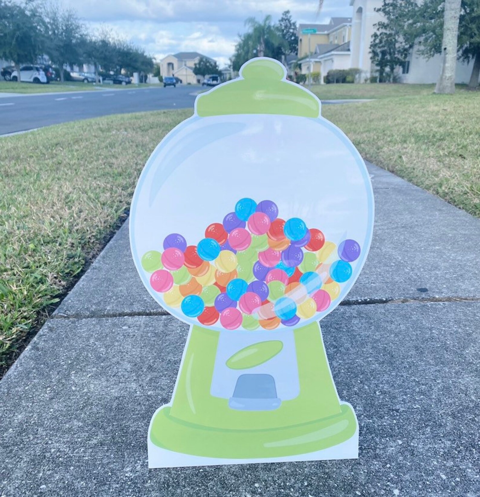 Candy Gumball Standee Prop Party Decorations - Etsy
