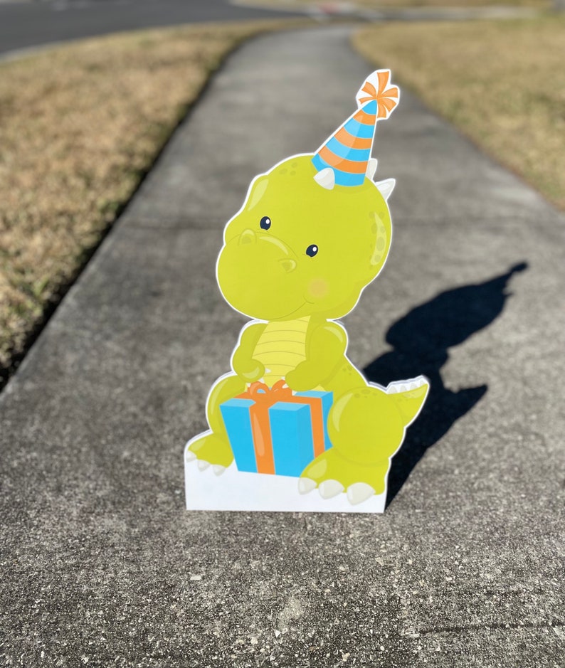 Dinosaur Standee Prop Party Decorations - Etsy