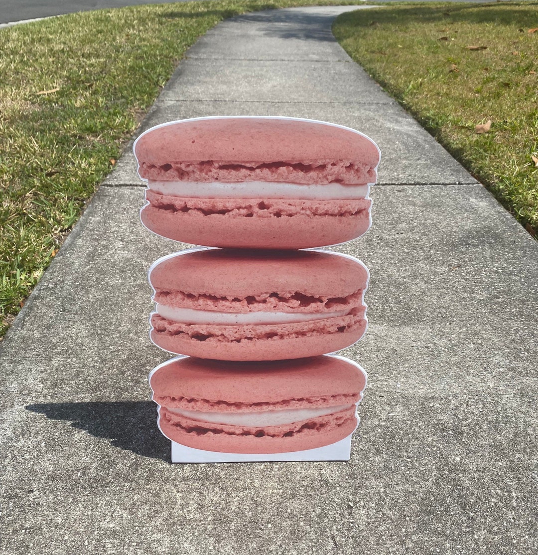 Macaroons Character Prop Kids Birthday Party Decoration Ideas Cutouts ...