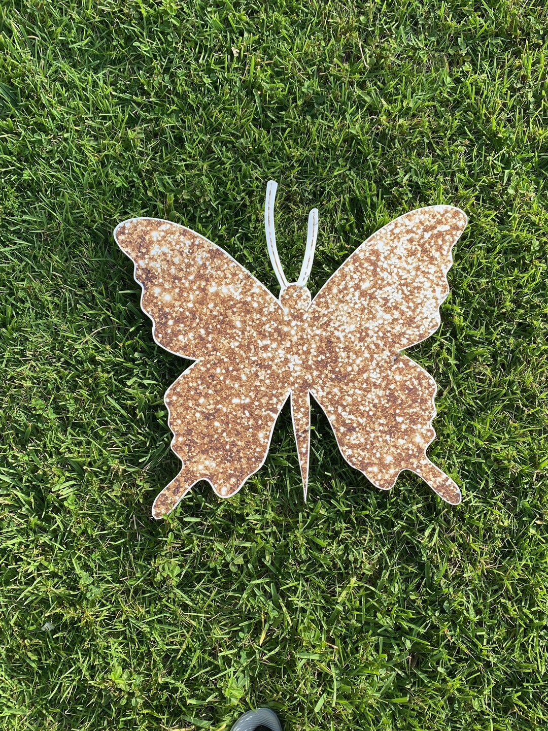 Gold Butterfly Character Prop Kids Birthday Party Decoration Ideas ...