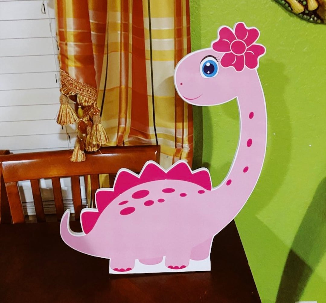 Dinosaur Character Prop Kids Birthday Party Decoration Ideas Cutouts - Etsy