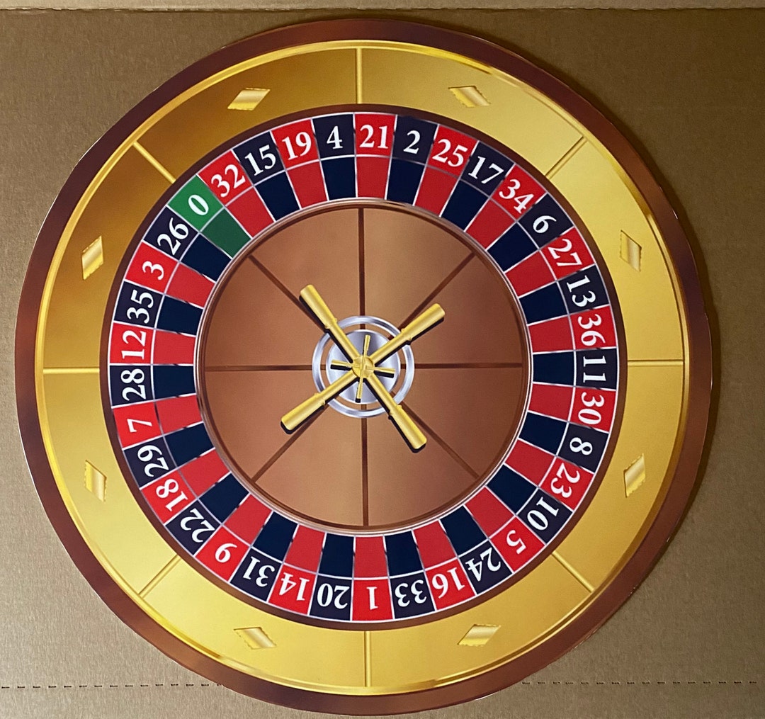 Roulette Prop / Roulette Party Decoration Character Prop Kids Birthday ...