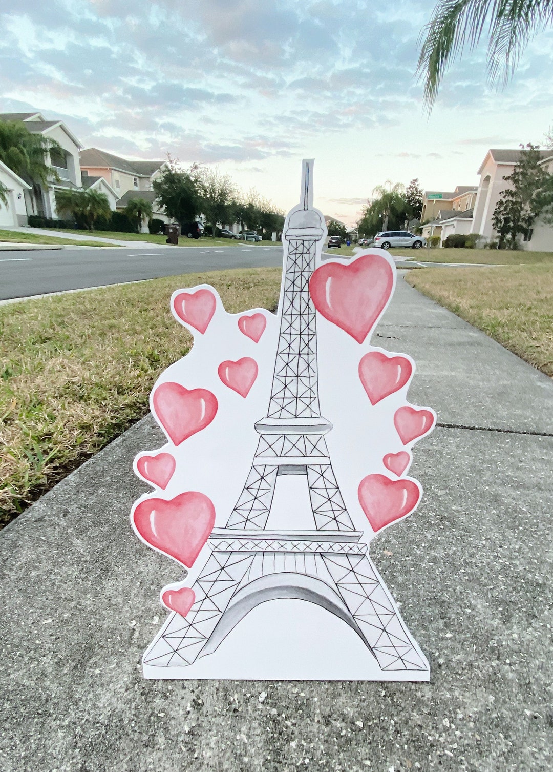 Paris Eiffel Tower Character Prop Kids Birthday Party Decoration Ideas ...