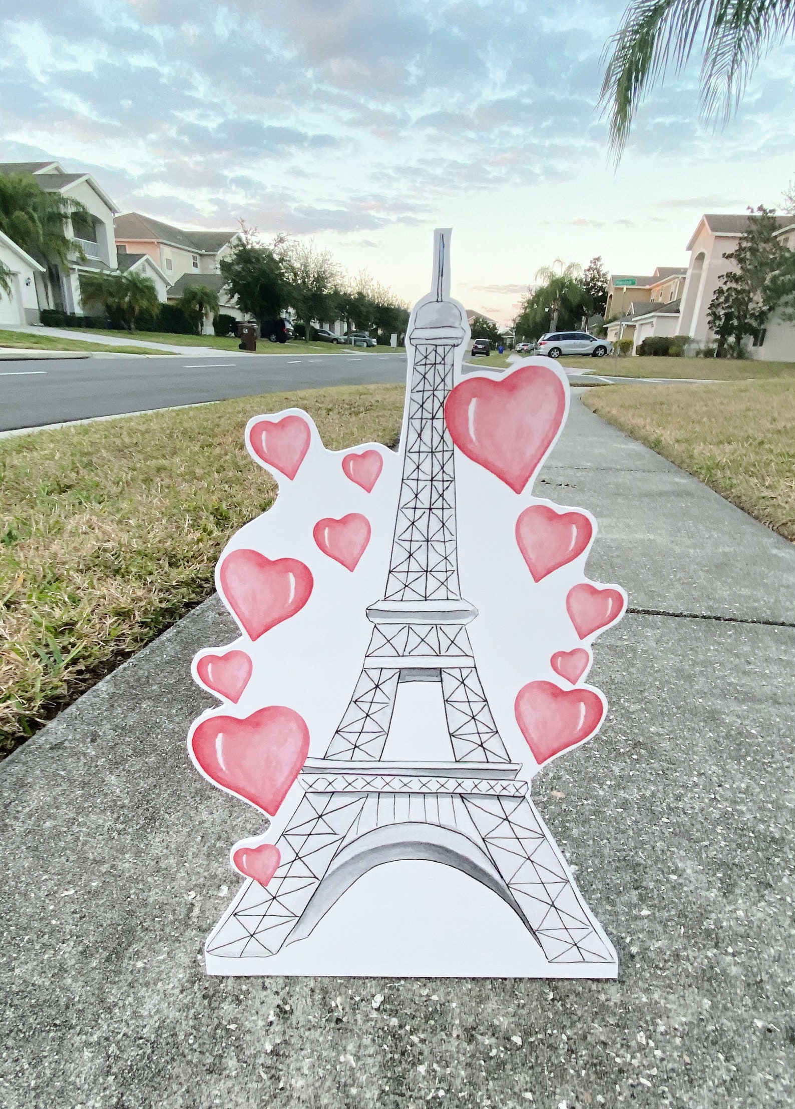 Paris Eiffel Tower Character Prop Kids Birthday Party Decoration Ideas ...