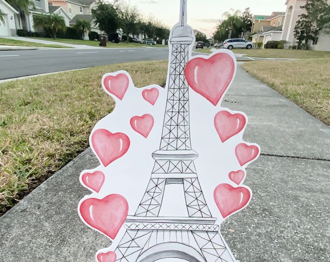 Paris Eiffel Tower Character Prop Kids Birthday Party Decoration Ideas ...