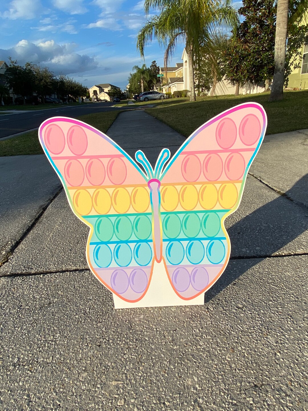 Pop It Character Prop Kids Birthday Party Decoration Ideas Cutouts - Etsy