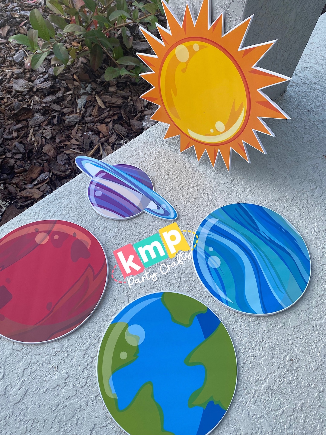 Planet Props / Space Props / Planet Cut Outs Character Prop Kids Party ...