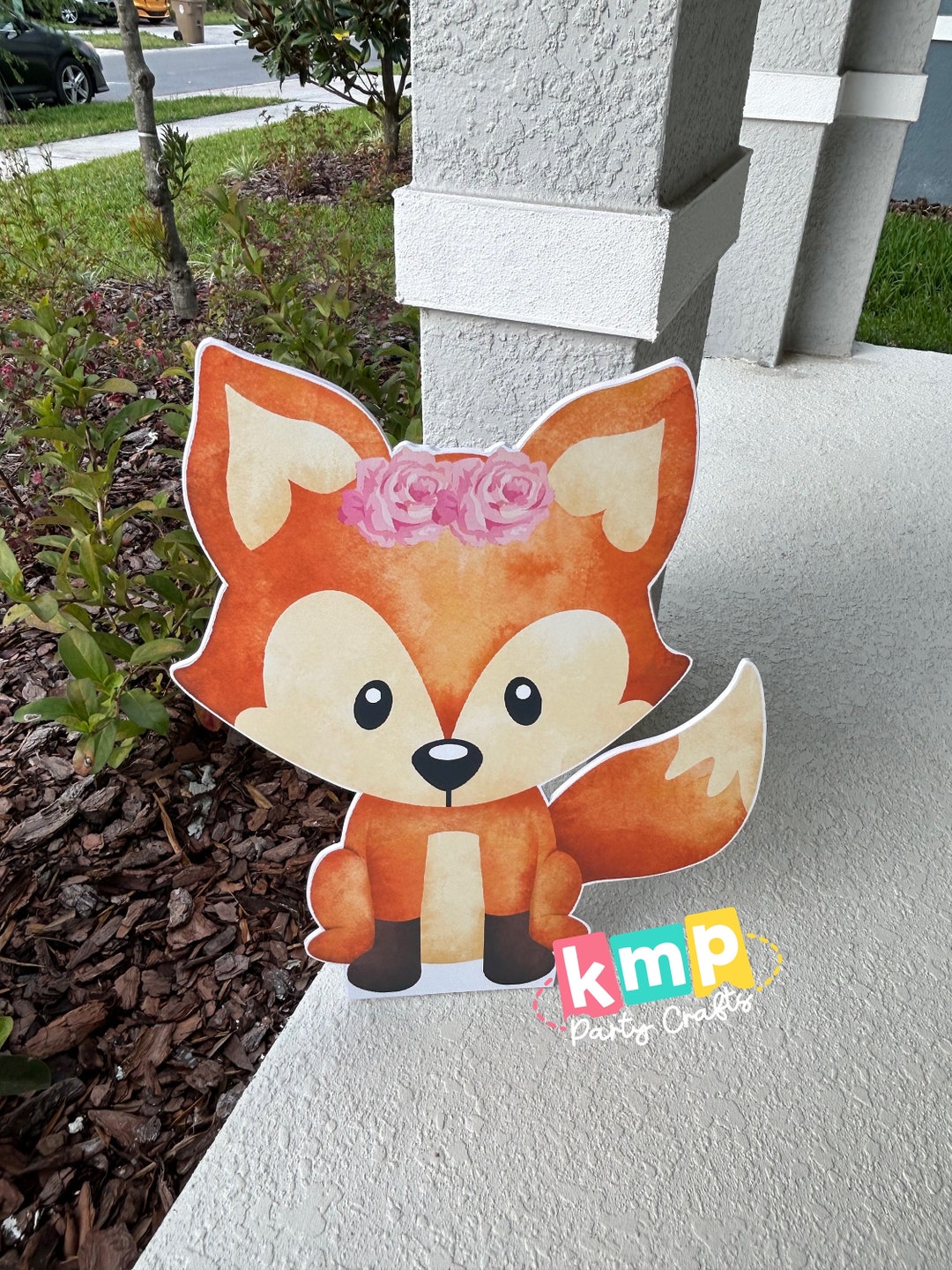 Fox Character Prop Kids Birthday Party Decoration Ideas Cutouts - Etsy