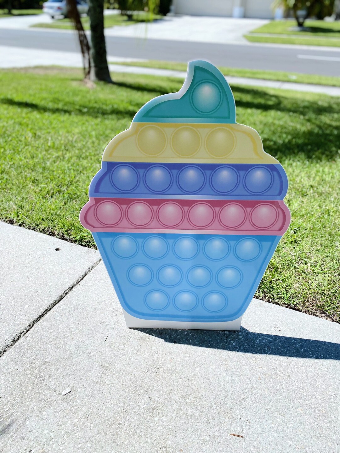 Pop It Character Prop Kids Birthday Party Decoration Ideas Cutouts - Etsy