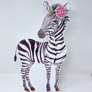 Cute Safari Animals Standee Props Party Decorations - Etsy