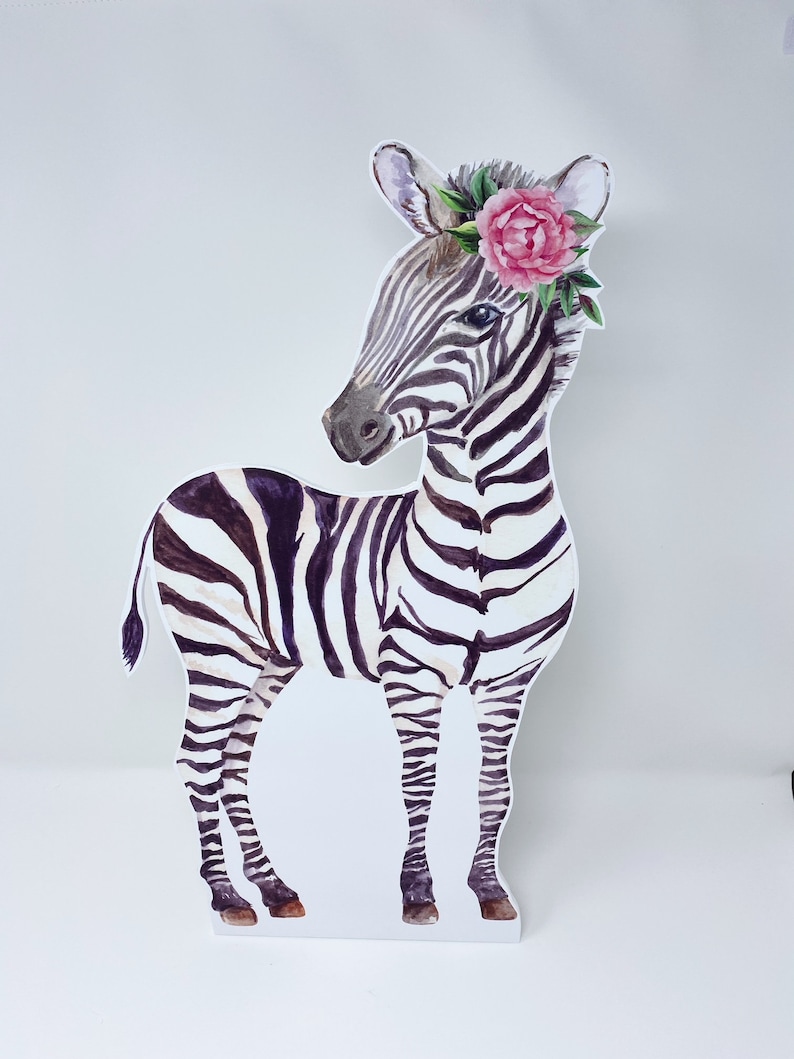 Cute Safari Animals Standee Props Party Decorations - Etsy