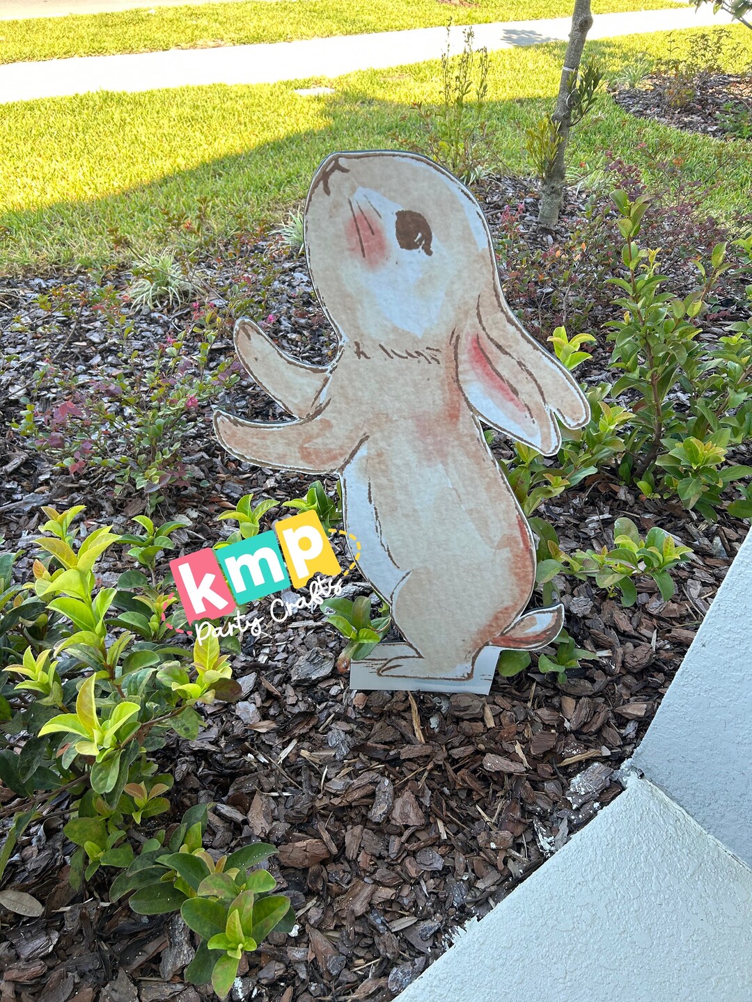 Bunny Standee Farm Character Prop Kids Party Decoration Ideas Cutouts ...