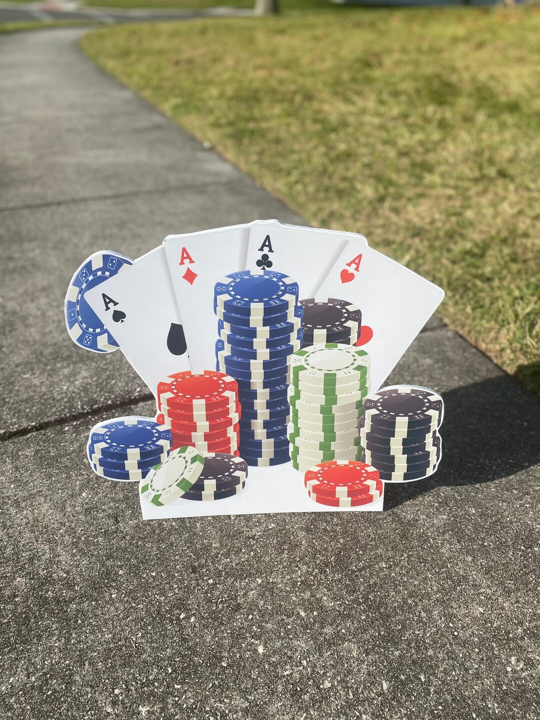 Poker Casino Character Prop Kids Birthday Party Decoration Ideas ...