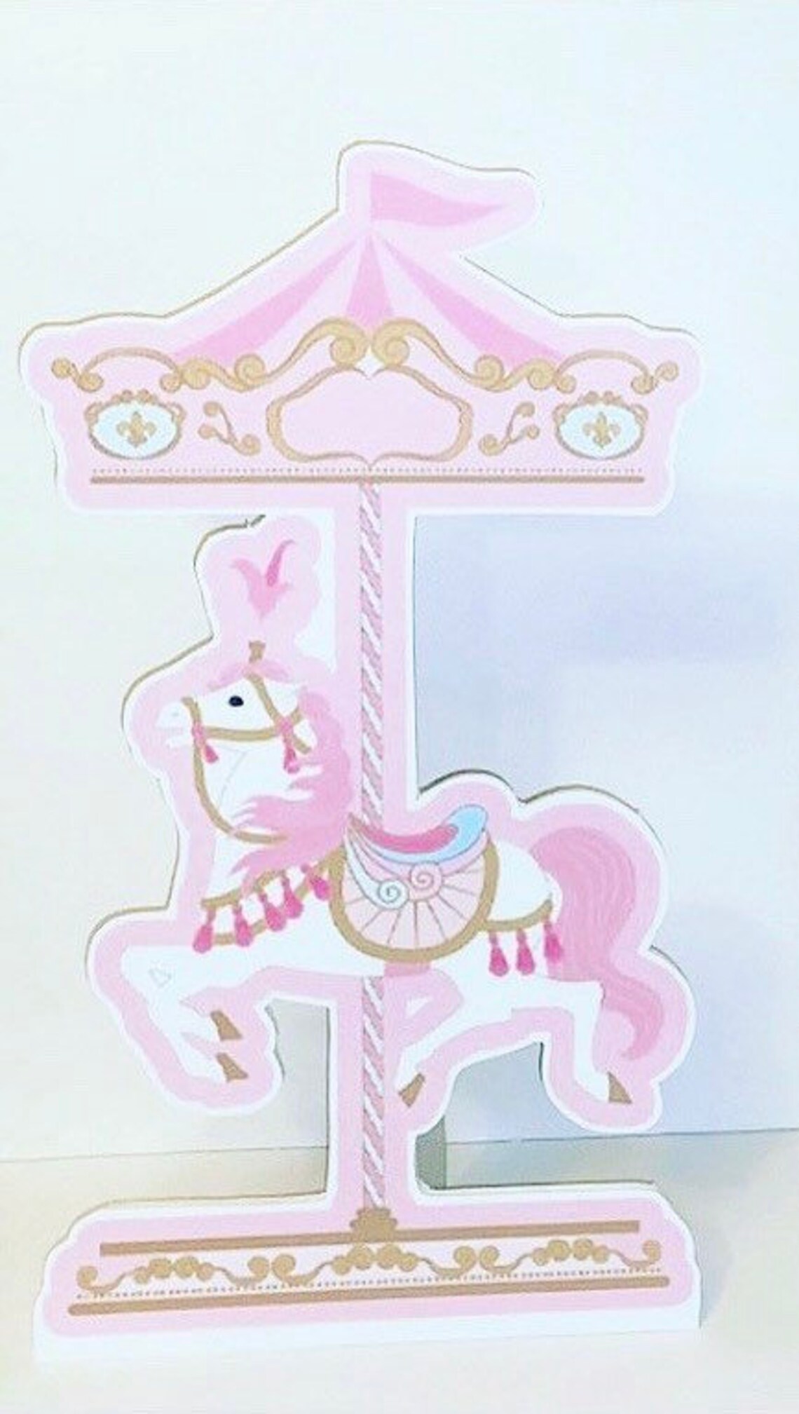 Carousel Standee Prop Party Decorations - Etsy