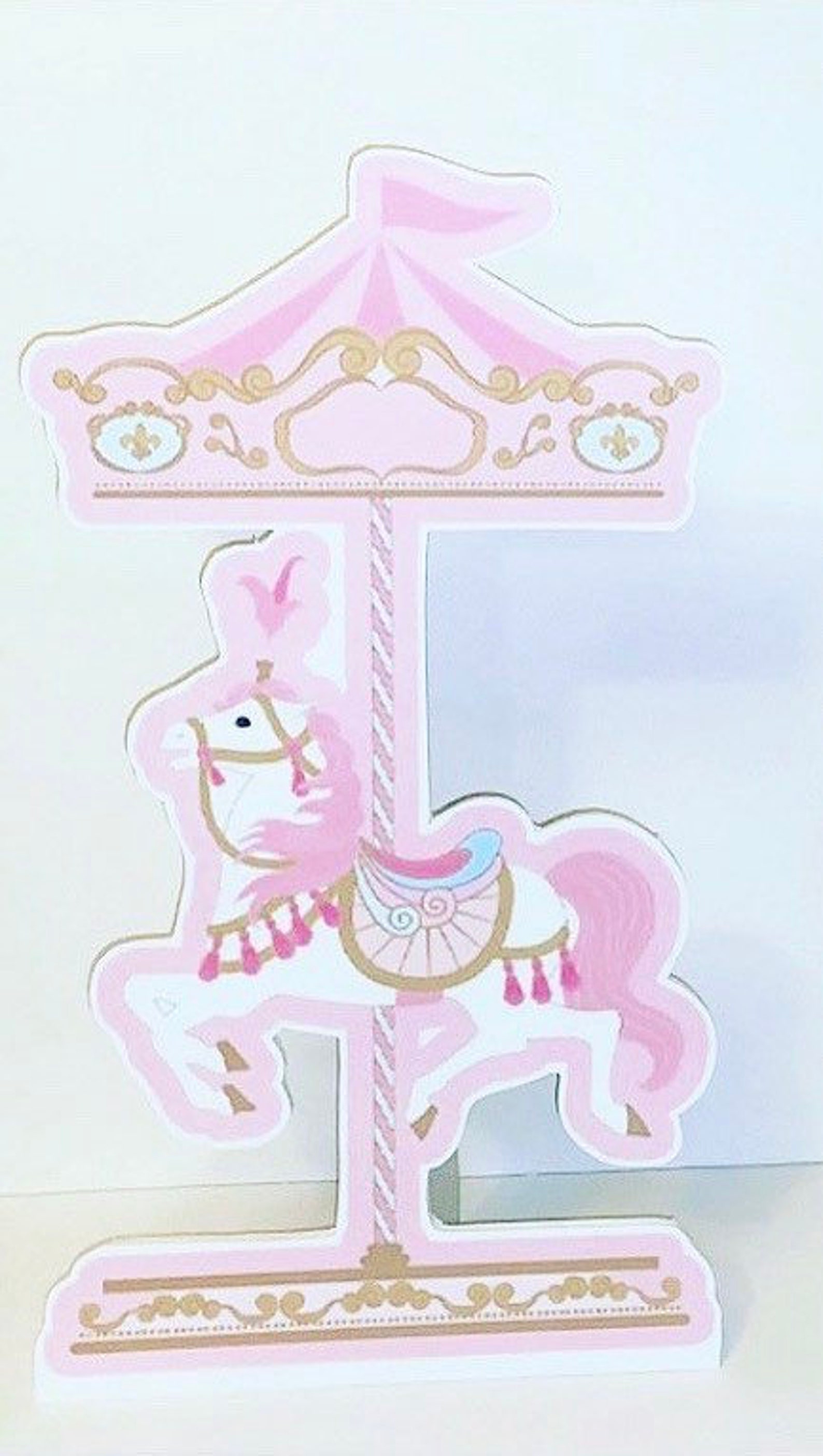 Carousel Standee Prop Party Decorations - Etsy