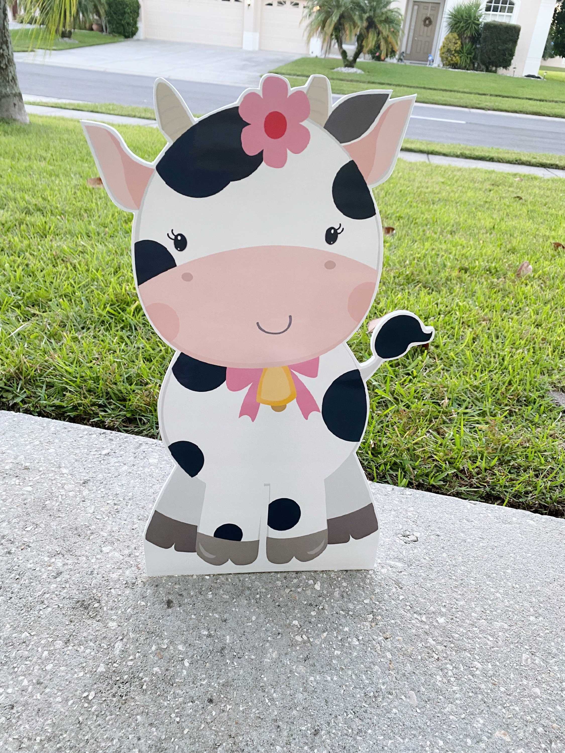 Cow Standee Prop Party Decorations / Cow Farm Cutout - Etsy UK