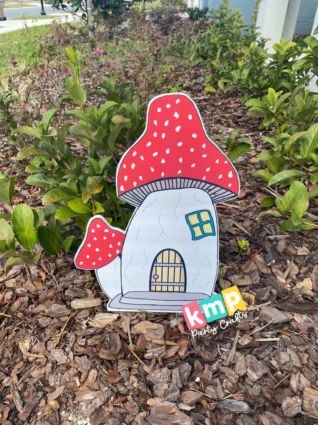Mushroom Character Prop Kids Birthday Party Decoration Ideas Cutouts - Etsy