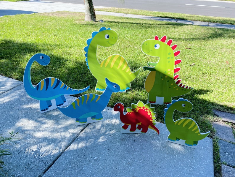 Dinosaur Standee Props Party Decorations - Etsy