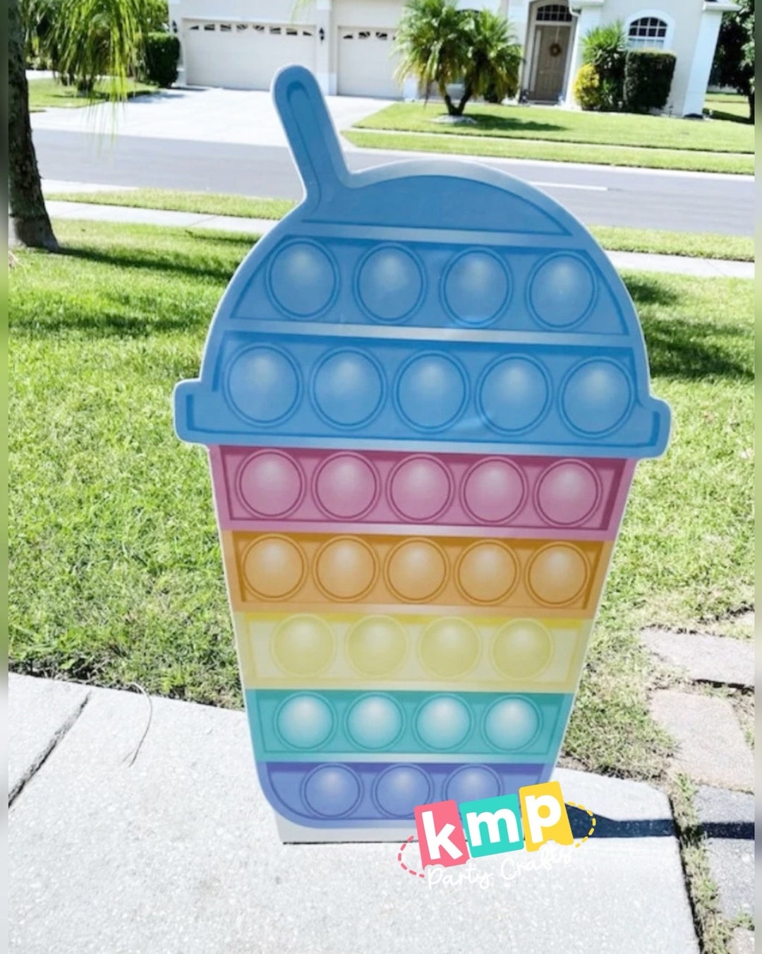 Pop It Character Prop Kids Birthday Party Decoration Ideas Cutouts - Etsy