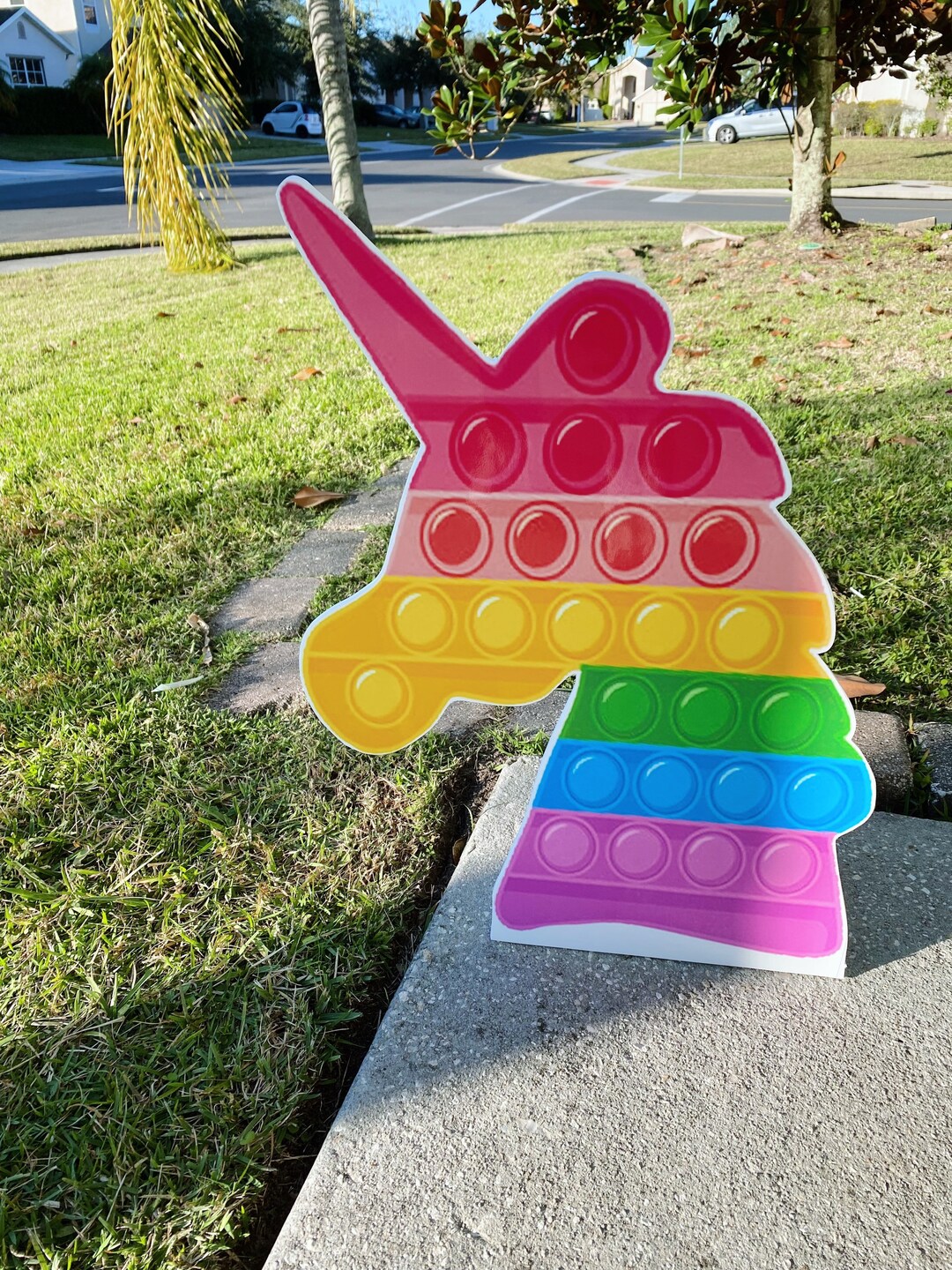 Pop It Character Prop Kids Party Decoration Ideas Cutouts - Etsy