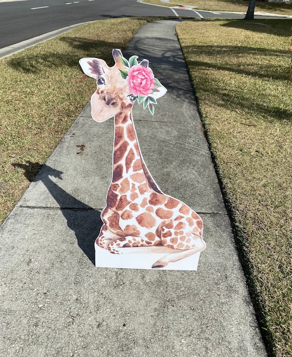 Cute Safari Animals Standee Props Party Decorations - Etsy