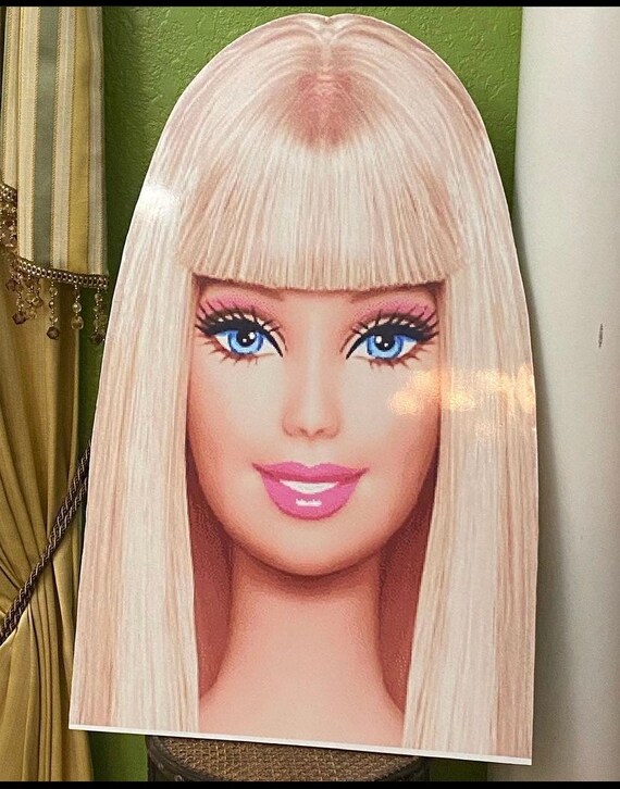 Party Décor Party Supplies Barbie Silhouette Standee Prop Party ...
