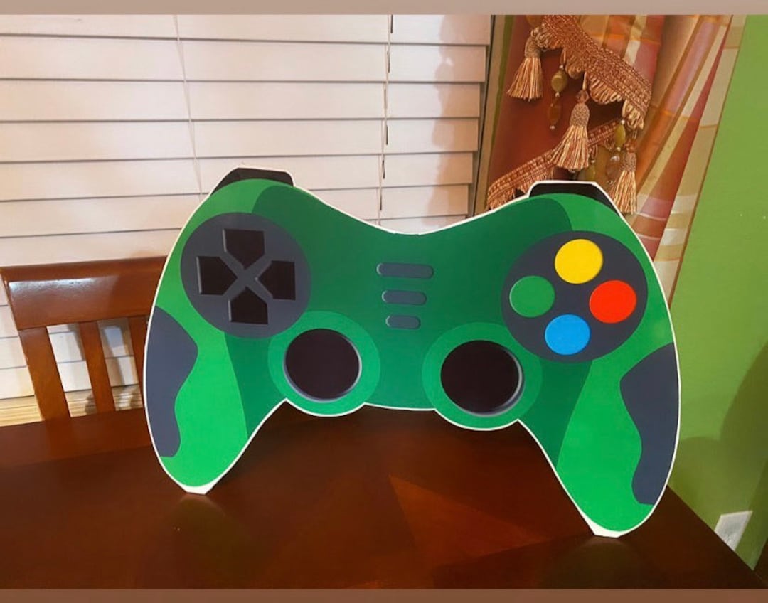 Xbox Controller Character Prop Kids Birthday Party Decoration Ideas ...
