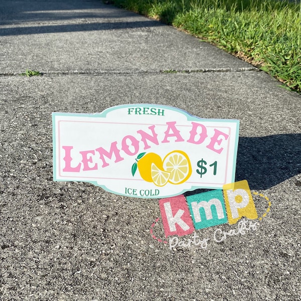 Lemonade Stand Sign - Etsy