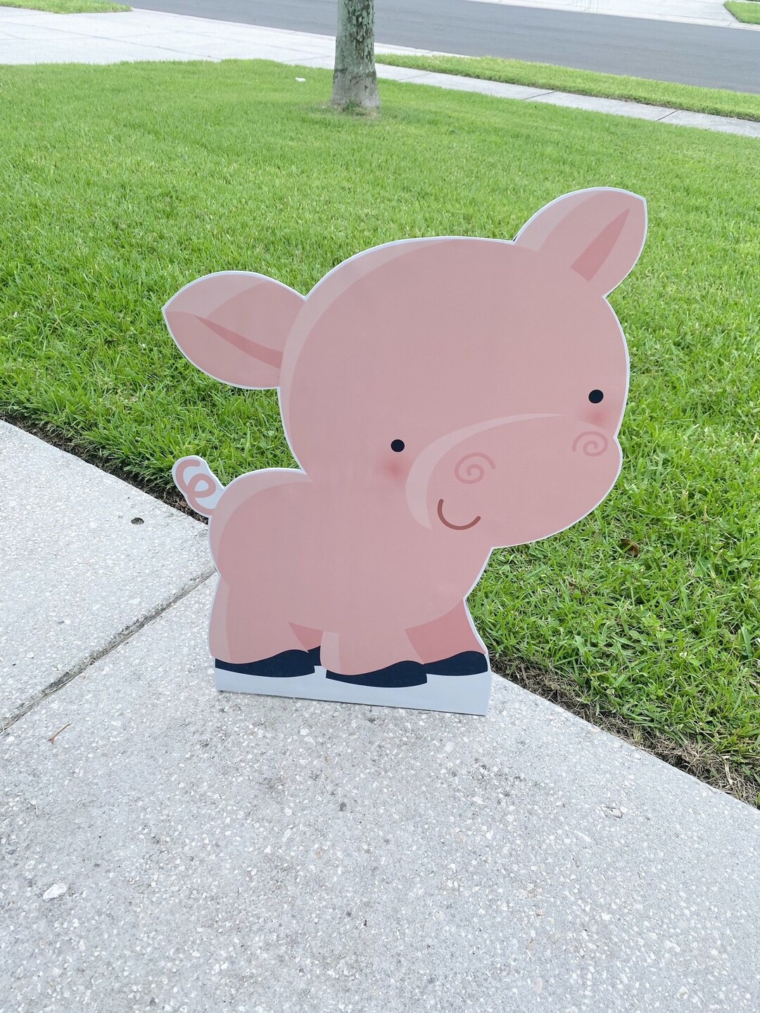 Pig Farm Character Prop Kids Birthday Party Decoration Ideas Cutouts - Etsy